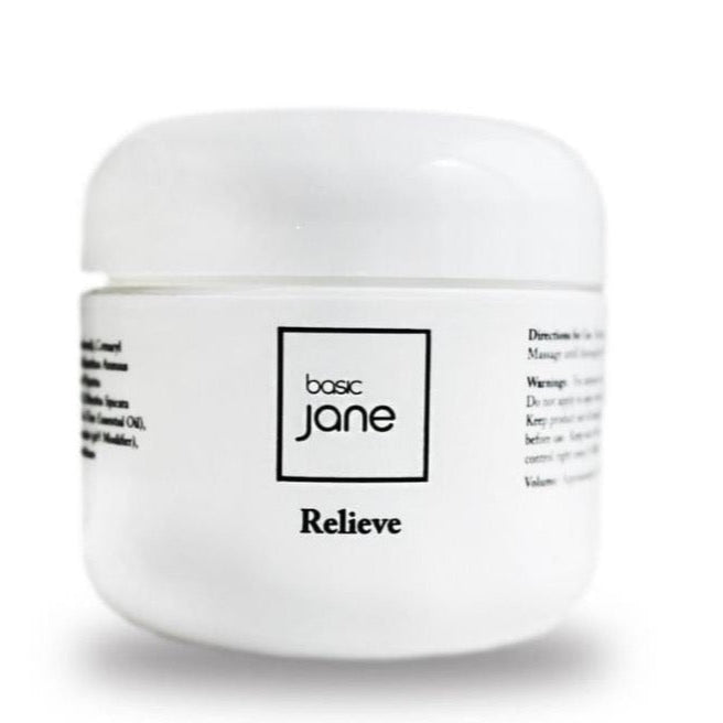 Relieve Cream | CBD Creams with Hemp Extract | Basic Jane