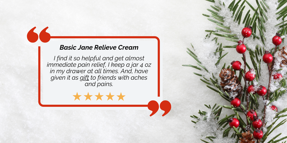 Basic Jane: Topical Pain Relief Creams, Oils, Gels and Sprays